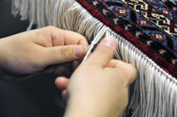 Rug repair reweaving carpet restoration | Hadeed Oriental Rug | hand ...