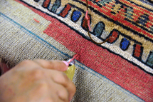 Rug repair reweaving carpet restoration | Hadeed Oriental Rug | hand ...