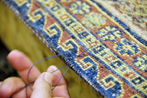 Rug repair reweaving carpet restoration | Hadeed Oriental Rug | hand ...